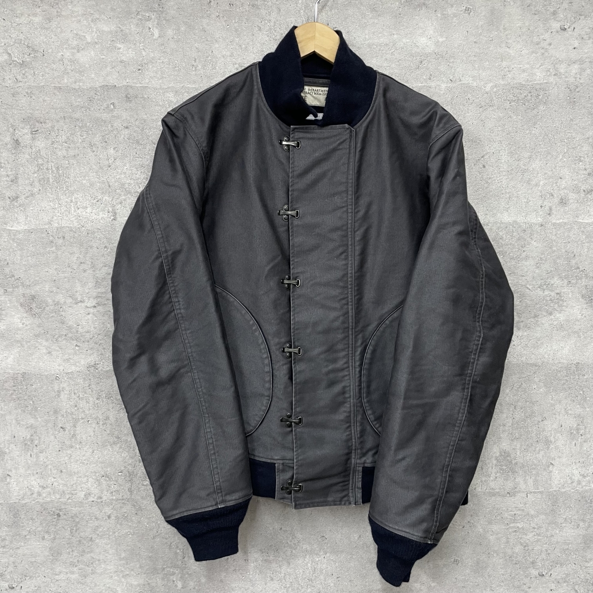 銀座本店で、ウェアハウスの2022AW、グラマンバックプリントありのN-1デッキフックジャケット/WHJA-22AW008を買取ました。 買取 ...